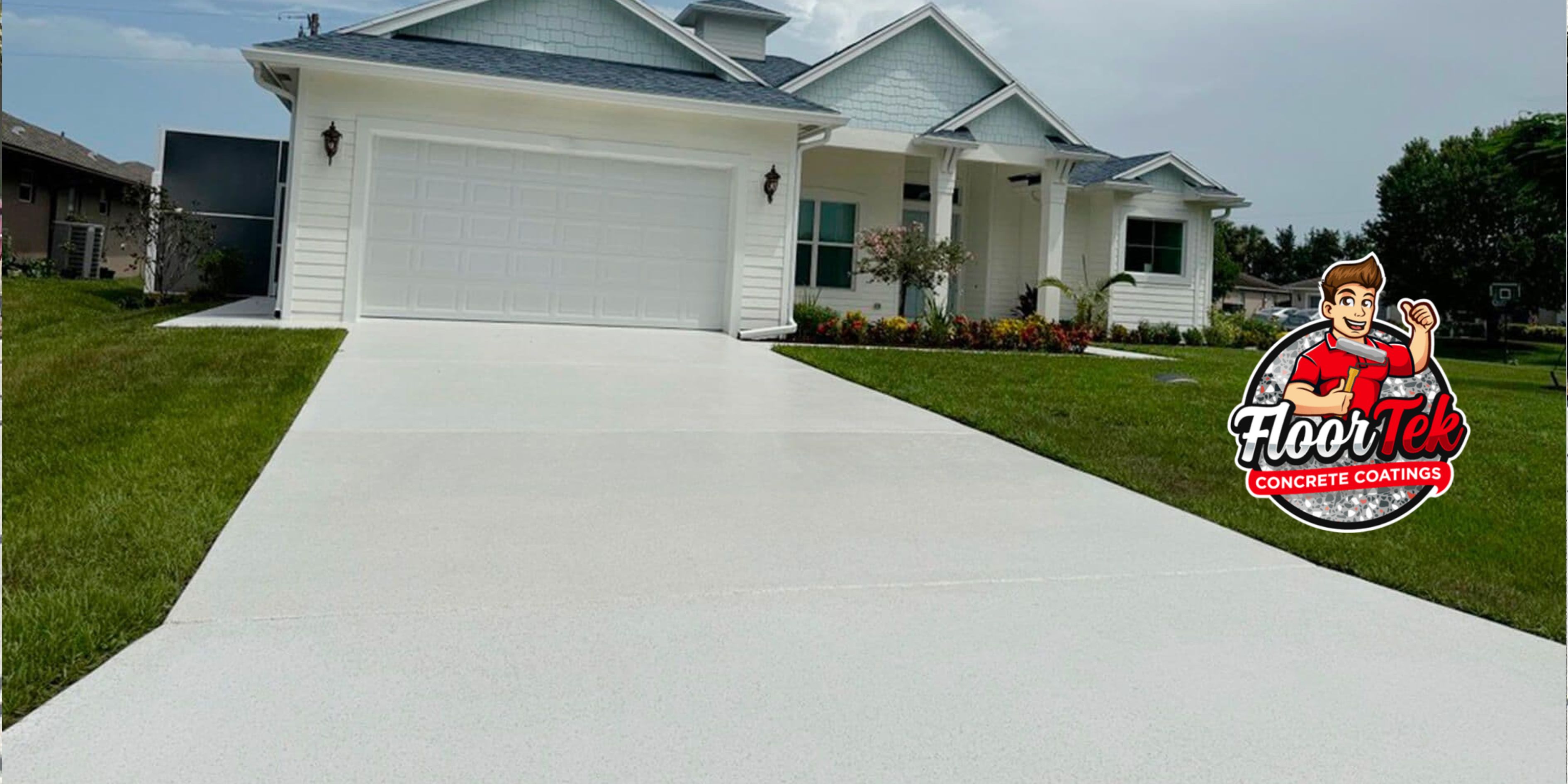 Driveway Coatings Concrete | Floortek